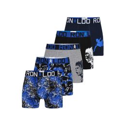 CR7 Cristiano Ronaldo CR7 - Cristiano Ronaldo Boxershorts Jungen Gr&ouml;&szlig;e 158/164 blau / graumeliert / schwarz / wei&szlig;