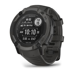 Smartwatch Garmin "Instinct 2X Solar" Smartwatches grau Fitness-Tracker