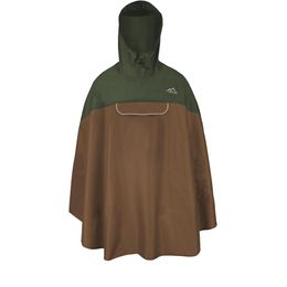 Normani Regenponcho 'Cherrapunji' Herren Gr&ouml;&szlig;e XL/XXL braun / oliv