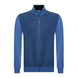 Jacey Quinn Strickjacke Herren Größe M blau / navy
