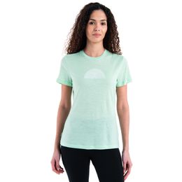 Icebreaker Merino 150 Tech Lite III T-Shirt Shine - Frau - Glass - Größe M