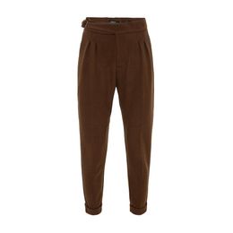 Antioch Pleat-Front Pants male Brown size 34