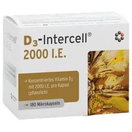 INTERCELL-Pharma GmbH D3-Intercell 2.000 I.e. Kapseln 180 St