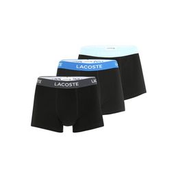 Lacoste Boxershorts 'Casualnoirs' Herren Größe XXL azur / himmelblau / dunkelgrau / schwarz