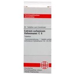 DHU-Arzneimittel Calcium Carbonicum Hahnemanni C 6 Tabletten 80 St