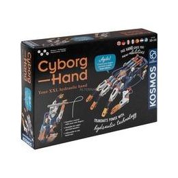 Kosmos Cyborg-Hand 12L, Experimentierkasten mehrsprachige Version Altersangabe: von 8 Jahren bis 14 Jahren