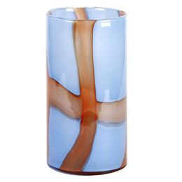 Lambert Dekovase Vase Varanasi Blau Rost Glas (25cm)