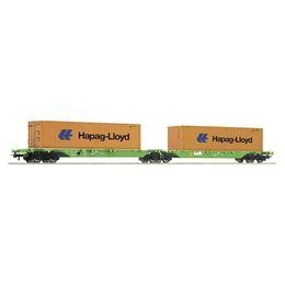 Roco Güterwagen H0 Container-Doppeltragwagen der SETG