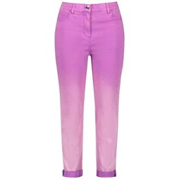 SAMOON Stretch-Jeans Coloured Jeans mit Farbverlauf Betty Jeans