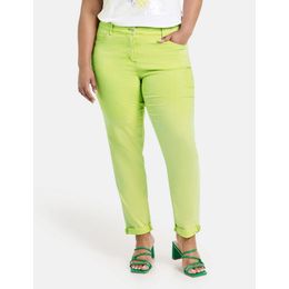 SAMOON Stretch-Jeans Coloured Jeans mit Farbverlauf Betty Jeans