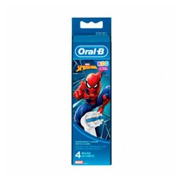 Oral-B Aufsteckbürsten Ersatzzahnbürste für Kinder Spiderman 4h