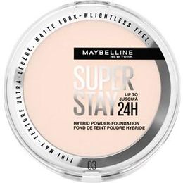 Maybelline New York Teint Make-up Puder Super Stay 24H Hybrid Powder-Foundation 020