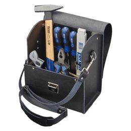 Forum® Werkzeugtasche Werkzeug-Tasche Leder 280 x 140 x 210 mm