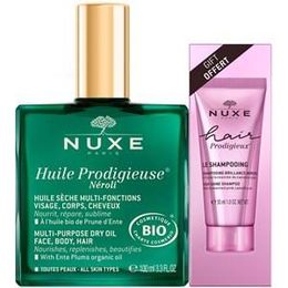 NUXE Paris Nuxe Körperpflege Prodigieux Geschenkset Huile Prodigieuse Néroli Bio 100 ml + Hair Prodigieux Le Shampoo Brillance Miroir 30 ml