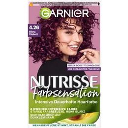 Garnier Haarfarben Nutrisse Intensive Dauerhafte Haarfarbe Farbsensation 7.40 Strahlendes Kupfer