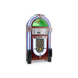 Auna Graceland TT Stereoanlage (UKW-Radiotuner mit 20 Senderspeicherplätzen