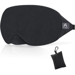 AquaBreeze Schlafmaske Schlafmaske aus Baumwolle – lichtblockierende Augenmaske
