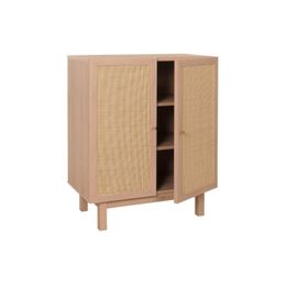 MCW Highboard MCW-M51, Türe mit handgefertigtem natürlichen Kubu Rattan