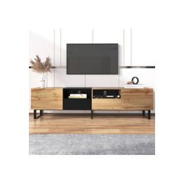 MODFU TV-Schrank Lowboard (geräumiger Stauraum