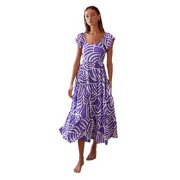 BlauWave Maxikleid Kleider Casual Sling Kleid (1-tlg.