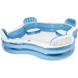 Intex Planschbecken SWIM CENTER FAMILY LOUNGE POOL, blau|weiß