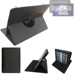 K-S-Trade Tablet-Hülle für AGM PAD P1, High quality Schutz Hülle 360° Tablet Case Schutzhülle Flip Cover, schwarz