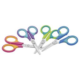 Wedo Papierschneidegerät ® Kinderschere rund Soft-Kid® Edelstahl rostfrei 73 930 Schere