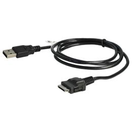 vhbw passend für Iriver H10 6GB, H10 1GB, H10 20GB, H10 5GB USB-Kabel, schwarz