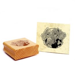 Dekolando Stempel Motivstempel Nova Scotia Duck Tolling Retriever Stempel Hund Holzstem