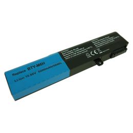 PowerSmart NMS007.815 Laptop-Akku für MSI GL62VR, GL72, GL72VR, GP62, GP72, GT62VR Li-ion 5200 mAh (10,86 V), schwarz