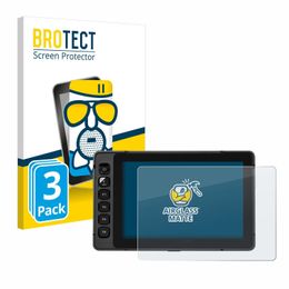 BROTECT Displayschutzglas Schutzglas für SmallHD Ultra 7, 3 Stück, Schutzfolie Display Schutz Glas Folie matt, weiß
