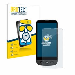 BROTECT Displayschutzglas Schutzglas für Swissvoice S510-C, Schutzfolie Display Schutz Glas Folie matt, weiß