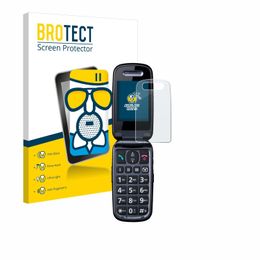 BROTECT Displayschutzglas Schutzglas für Panasonic KX-TU466, Schutzfolie Display Schutz Glas Folie matt, weiß