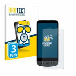 BROTECT Displayschutzglas Schutzglas für Swissvoice S510-C, 3 Stück, Schutzfolie Display Schutz Glas Folie matt, weiß