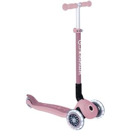 Dreiradscooter Globber "PRIMO FOLDABLE LIGHTS ECO" Scooter rosa Scooter