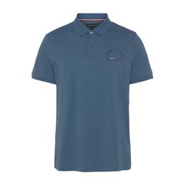 Poloshirt Tommy Hilfiger "SHADOW REG POLO" Gr. S, blau (blue coast) Herren Shirts Kurzarm