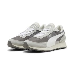 Sneaker Puma "ROAD RIDER SD" Gr. 44,5, grau (cast iron, Puma white) Schuhe Puma