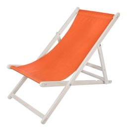Feel2Home Gartenliege Liegestuhl Strandliege Gartenliege Klappbar Sonnenliege Farbauswahl, 1 St., inkl. Sicherung gegen ungewolltes Zusammenklappen