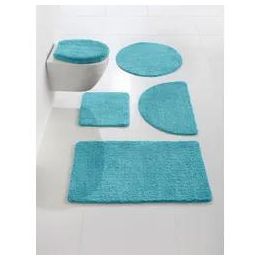 Badematte Heine HOME Badematten Gr. rechteckig (70cm x 120cm),, blau (aqua)