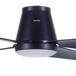 Beacon LED-Deckenventilator Aria CTC, schwarz, 122 cm, leise