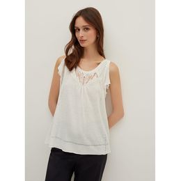 Stefanel Top in Creme - XS