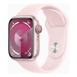 REFURBISHED – Apple Watch Series 9 GPS Cellular 41mm Smartwatch Rose Sportarmband MRHY3QF/A