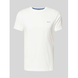 Gant T-Shirt mit Label-Stitching