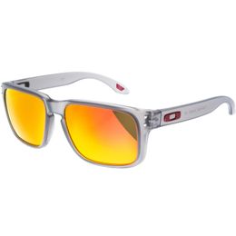 Oakley HOLBROOK XS Brille in prizm ruby iridium-matte grey ink