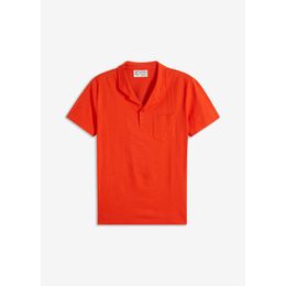 bonprix Poloshirt Kurzarm aus Bio-Baumwolle