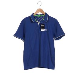 BOSS Green Herren Poloshirt, blau, Gr. 48