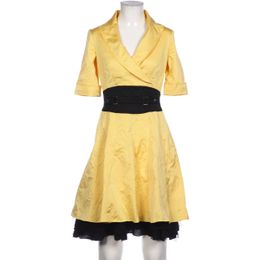 Karen Millen Damen Kleid, gelb, Gr. 38