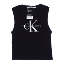 Calvin Klein Jeans Damen Top, schwarz
