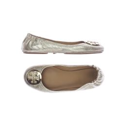 Tory Burch Damen Ballerinas, gold