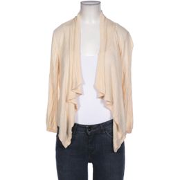 SOCCX Damen Strickjacke, beige, Gr. 38